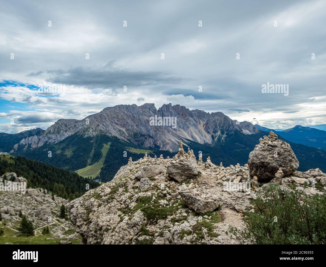 Climbing on the Rotwand and Masare via ferrata in the rose garden in ...