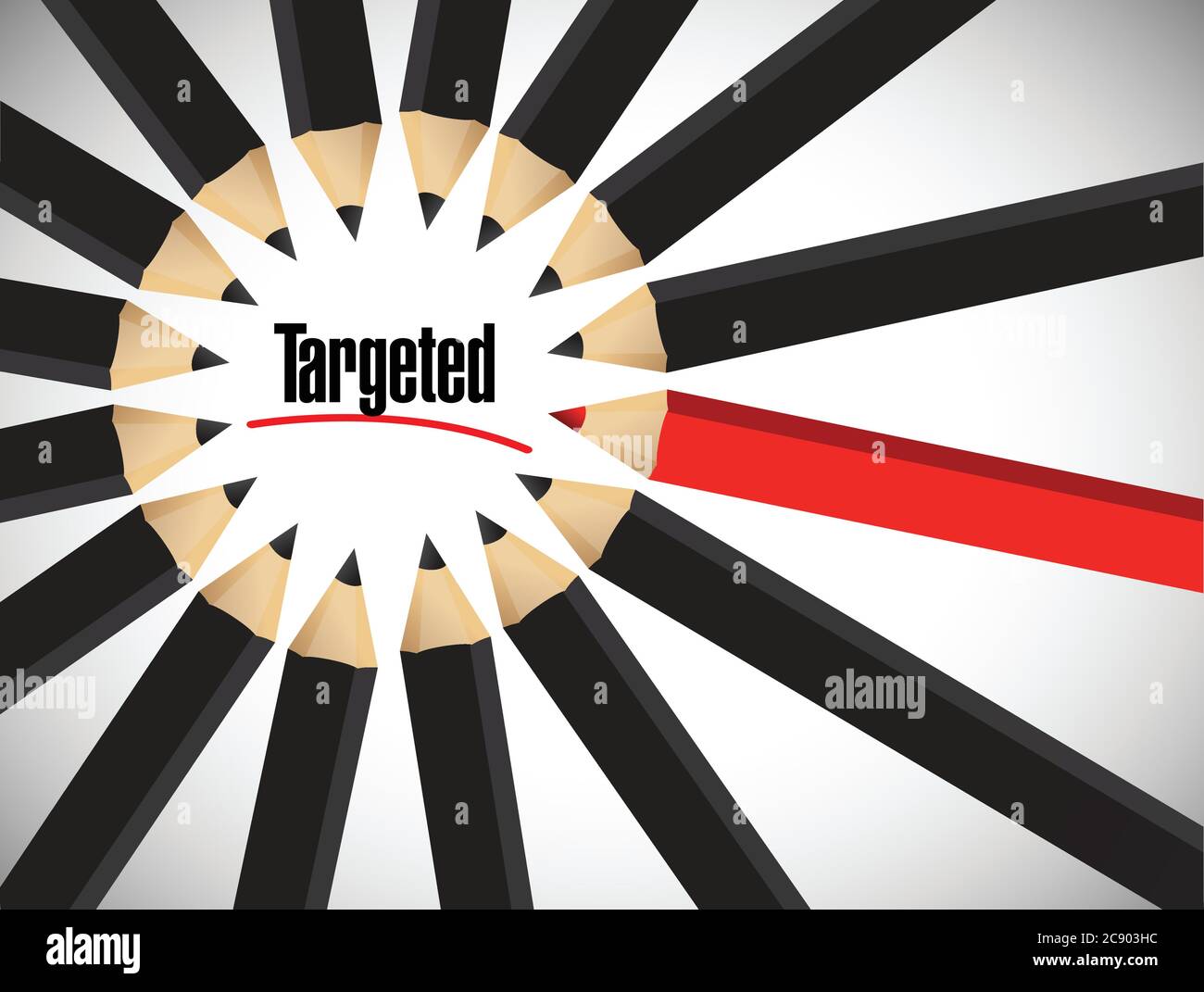 Targeted vector vectors hi-res stock photography and images - Alamy