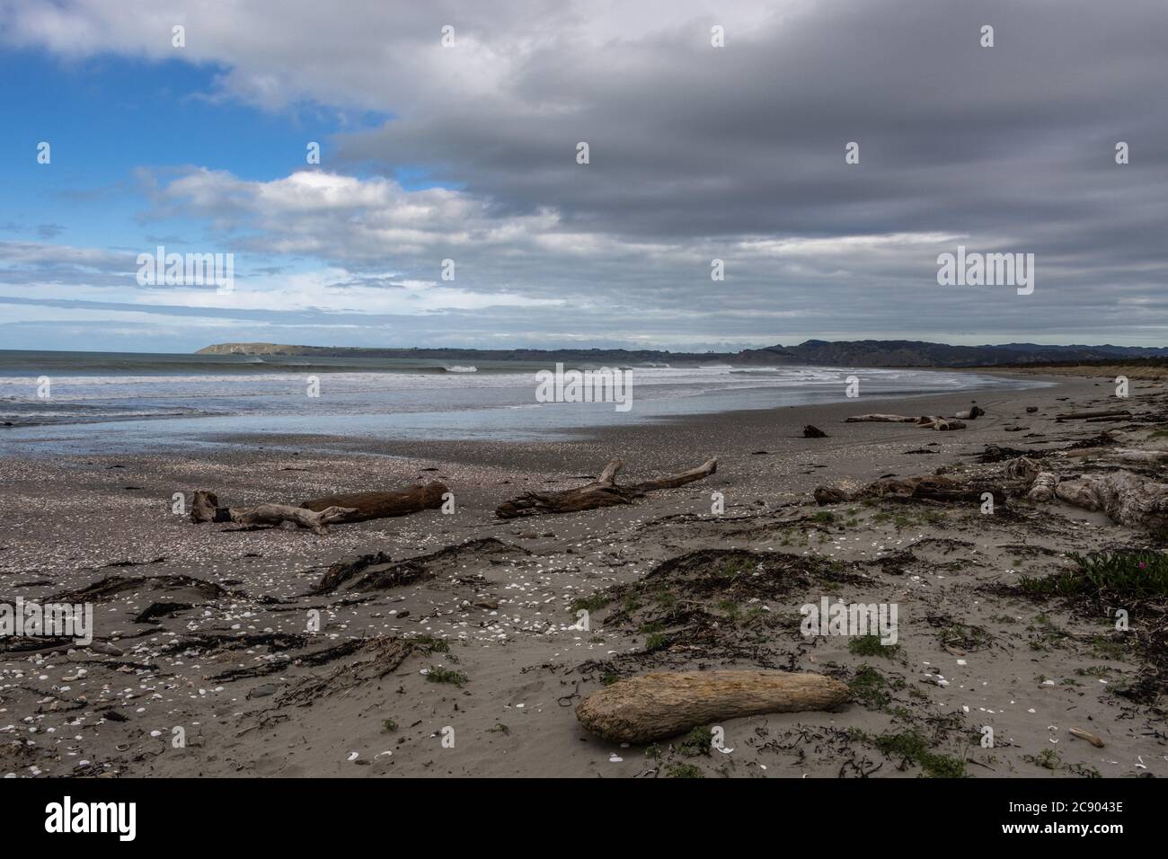 Mahanga Beach, Mahia Peninsula, Hawkes Bay, New Zealand Stock Photo - Alamy
