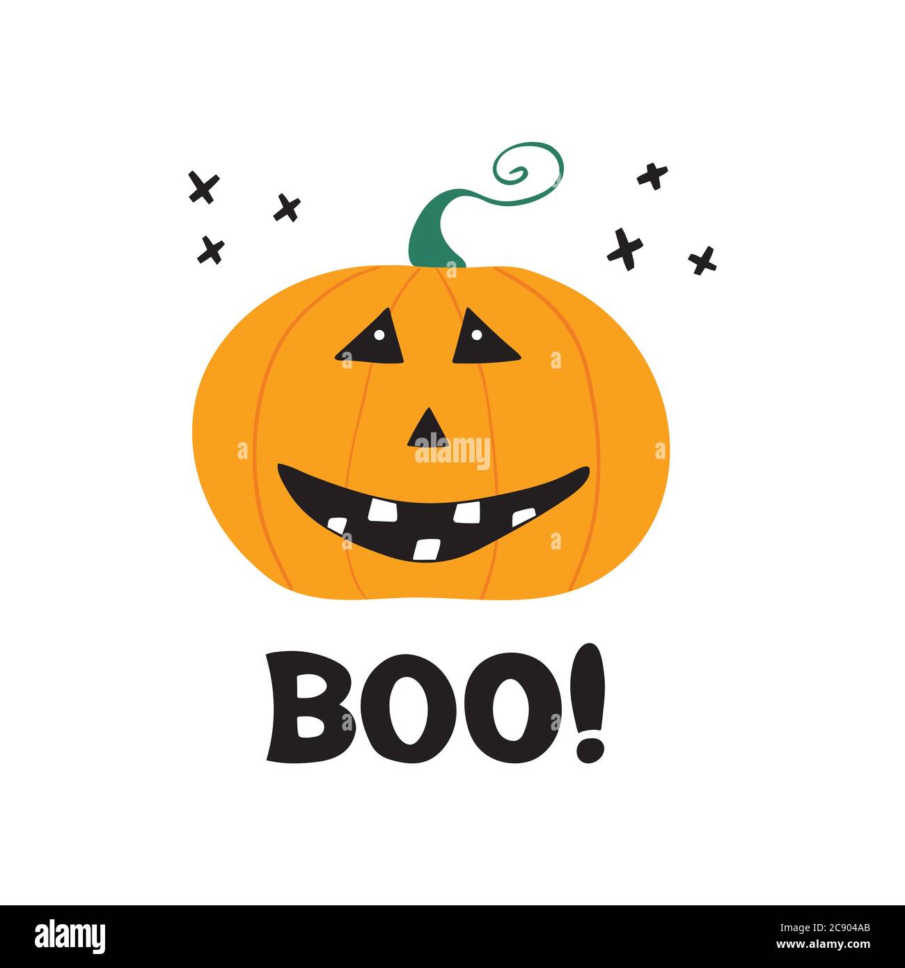 Stock element halloween doodle Stock Vector Images - Alamy