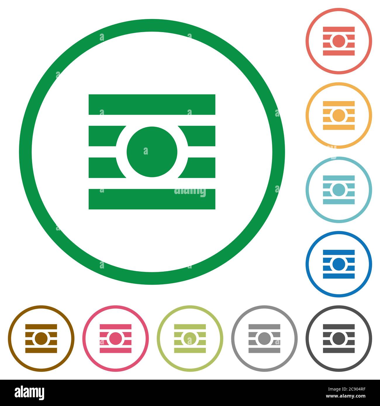 Circles surrounded Stock Vector Images - Alamy