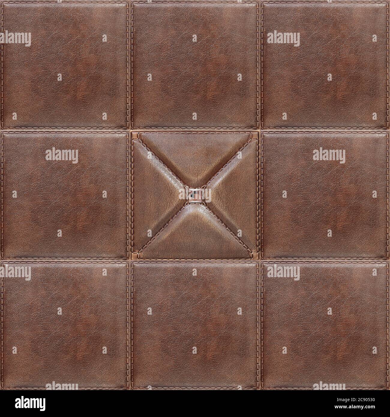 Tile leather for a room decor, a tile with volume drawing and texture ...