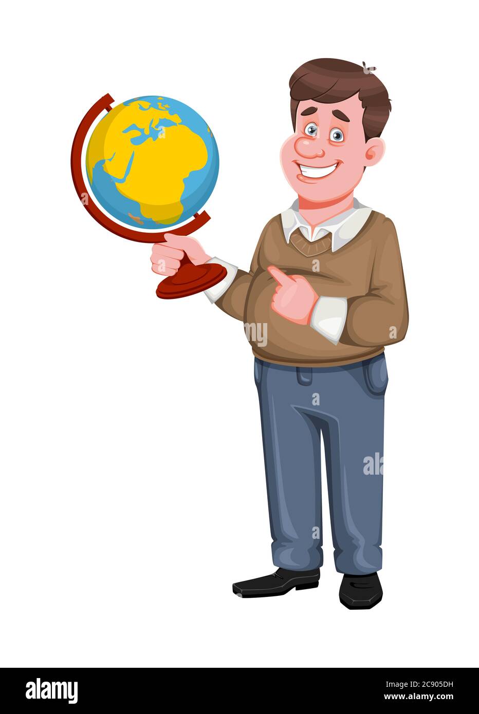 Geography lecturer Cut Out Stock Images & Pictures - Alamy