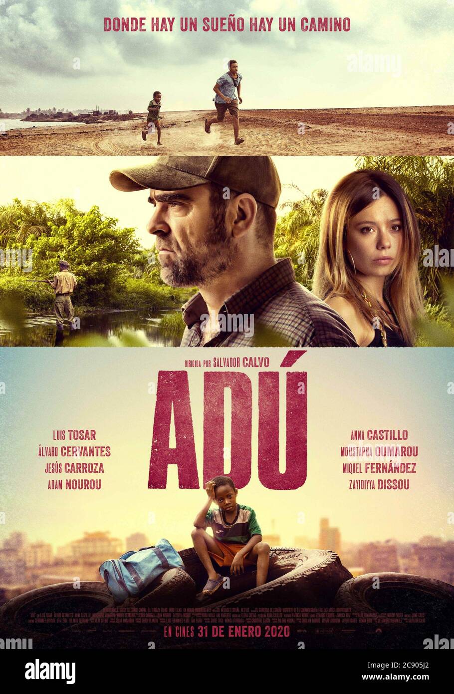 Adu Poster From Spain Top From Left Moustapha Oumarou Adam Nourou