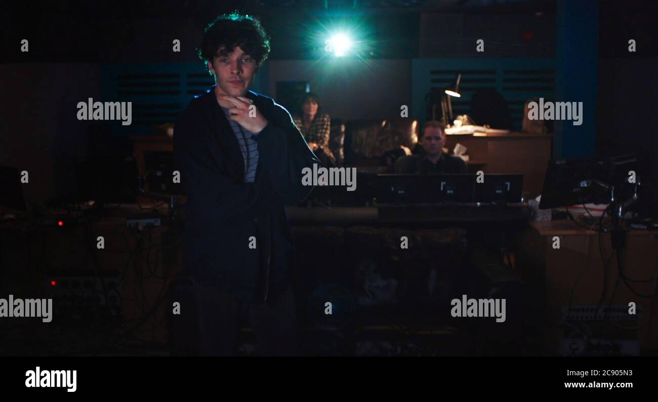 BENJAMIN, first two from left: Colin Morgan, Anna Chancellor, 2018 ...