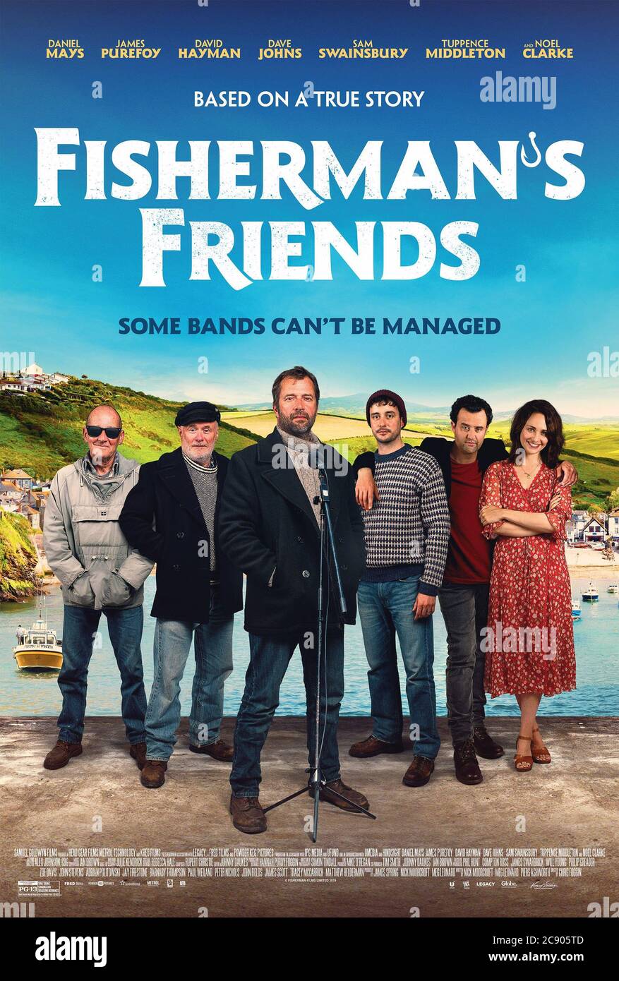 FISHERMAN S FRIENDS, US poster, from left: David Hayman, Dave Johns ...