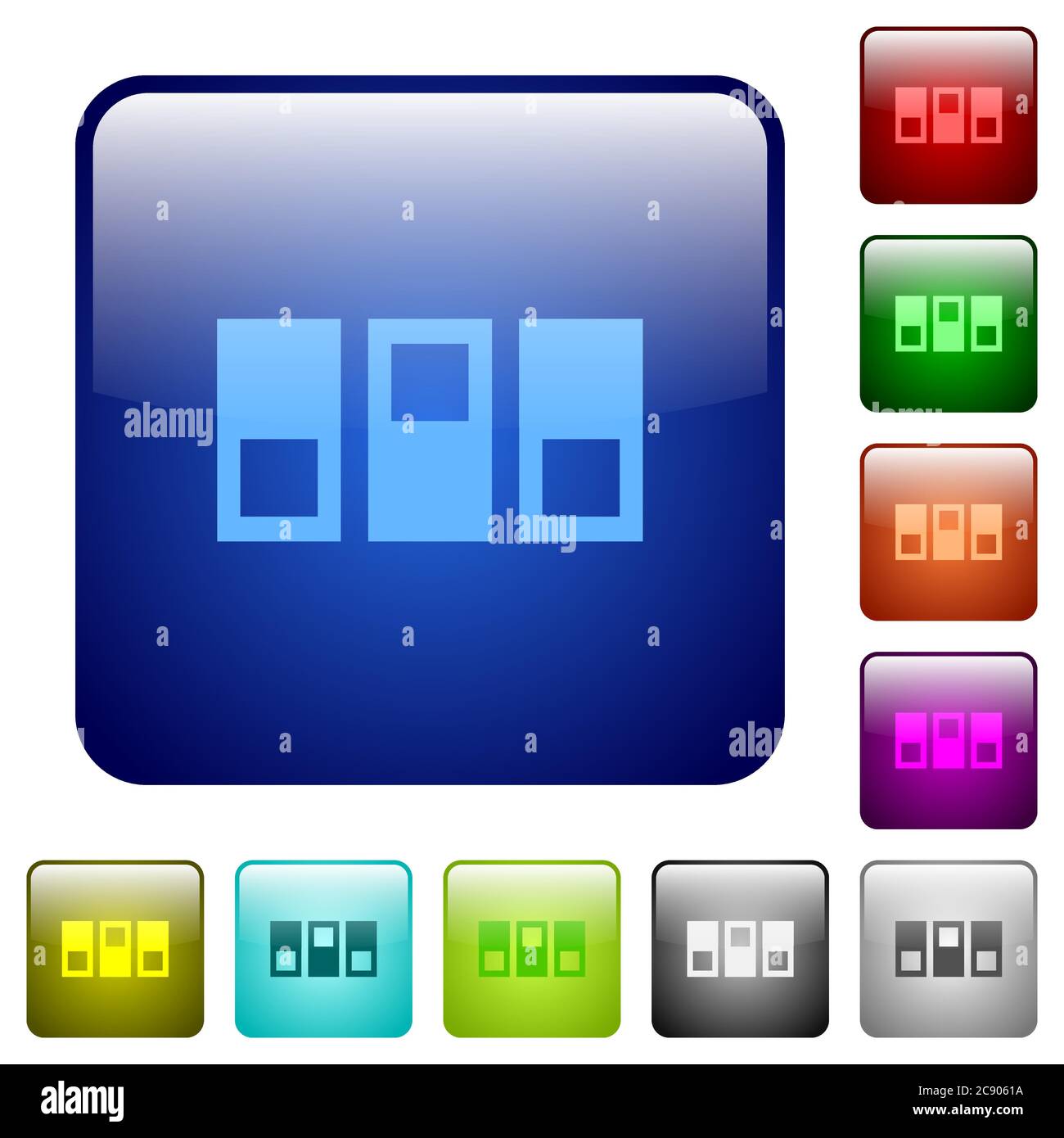 Switchboard with buttons Stock Vector Images - Alamy