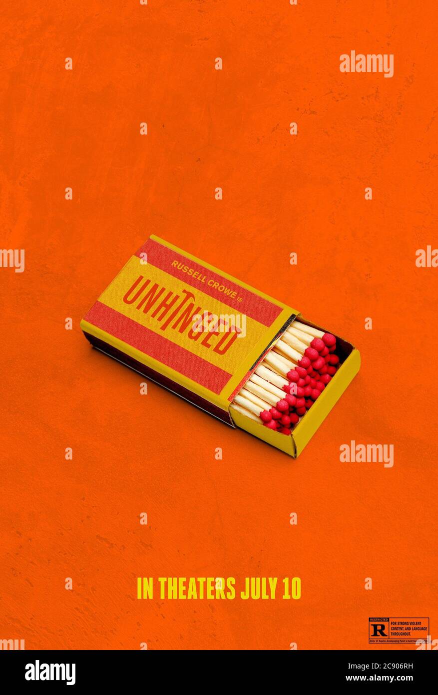 UNHINGED, US advance poster, 2020. © Solstice Studios / Courtesy ...