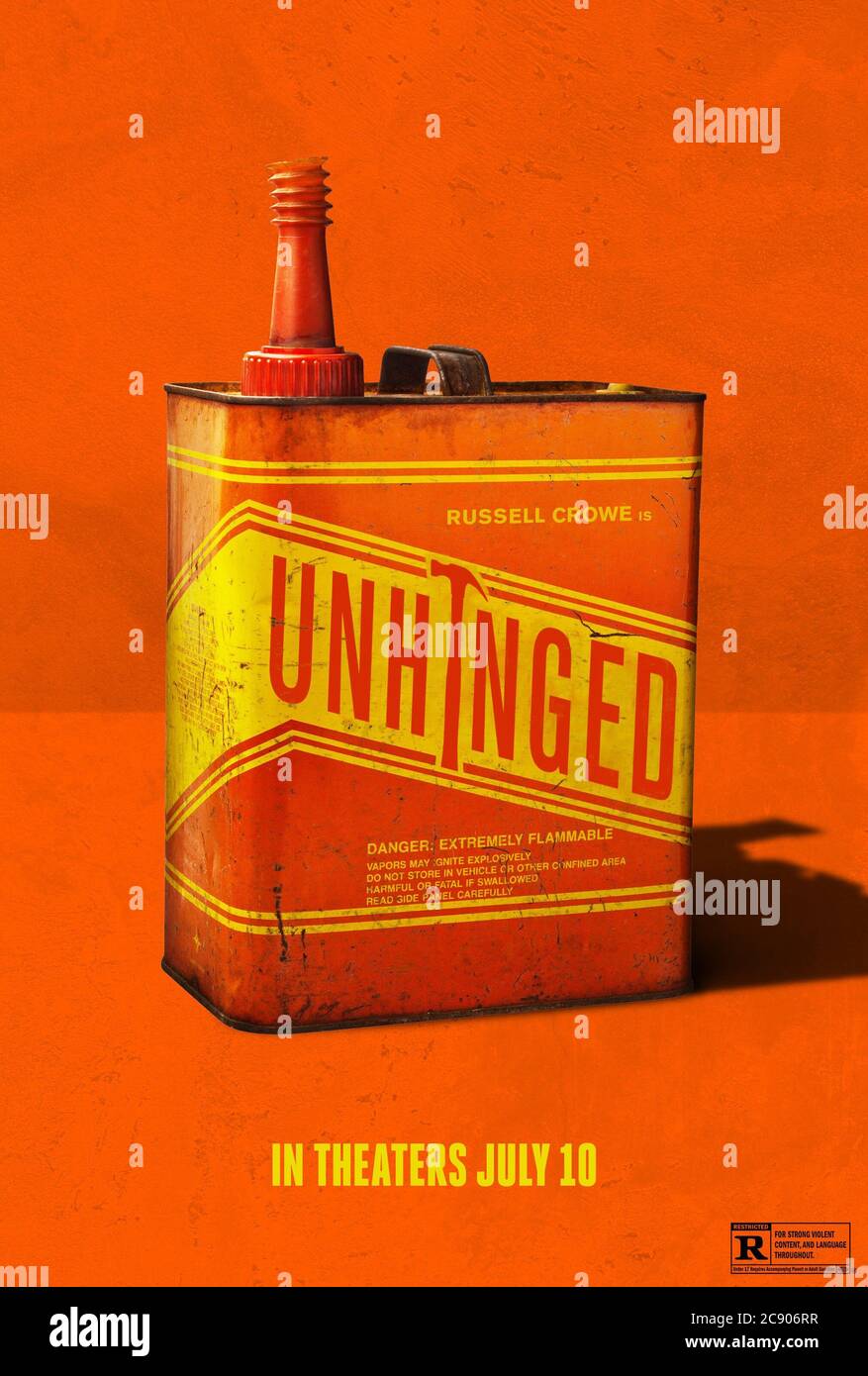 UNHINGED, US advance poster, 2020. © Solstice Studios / Courtesy ...
