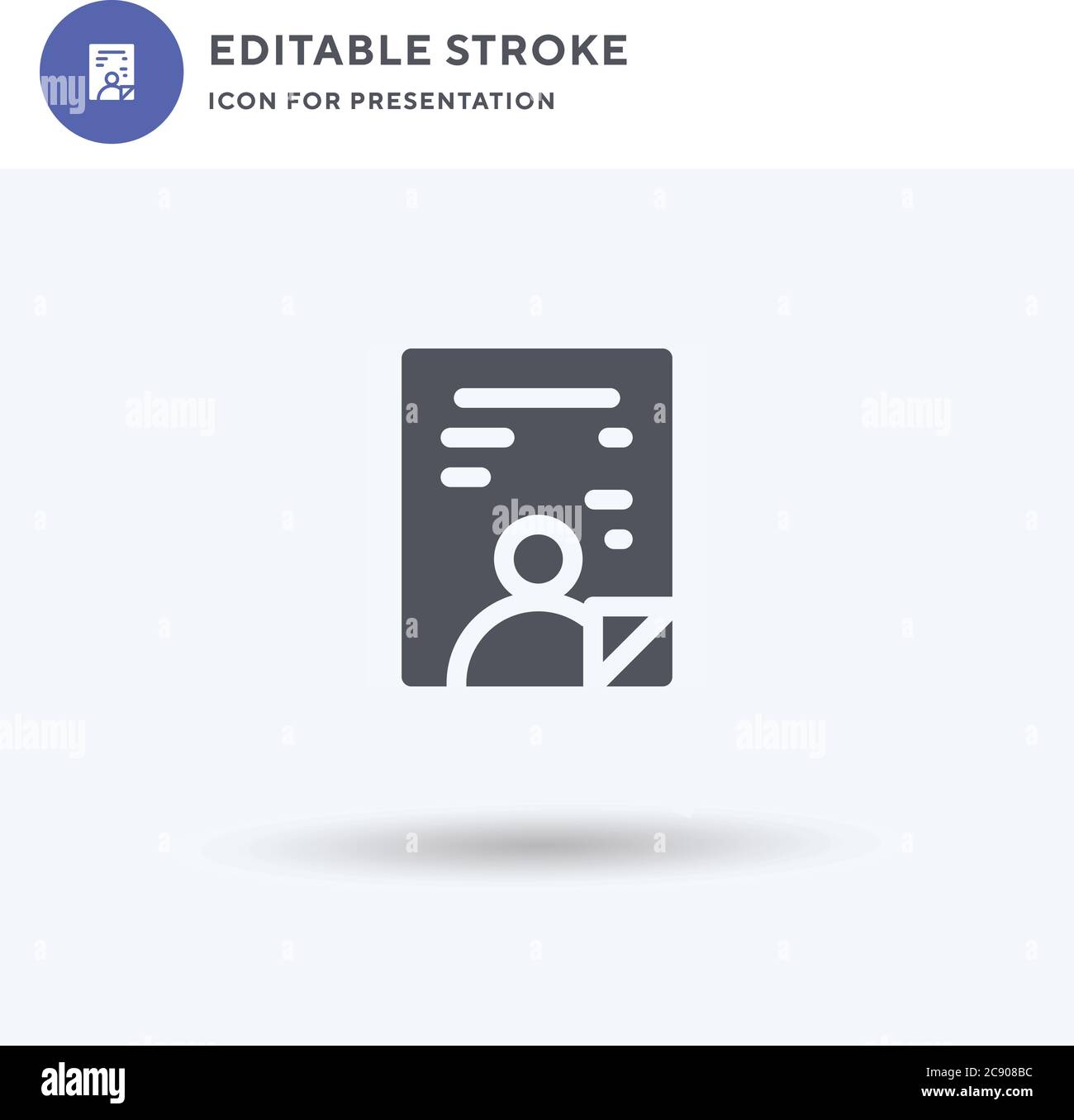 Magazine icon vector, filled flat sign, solid pictogram isolated on ...