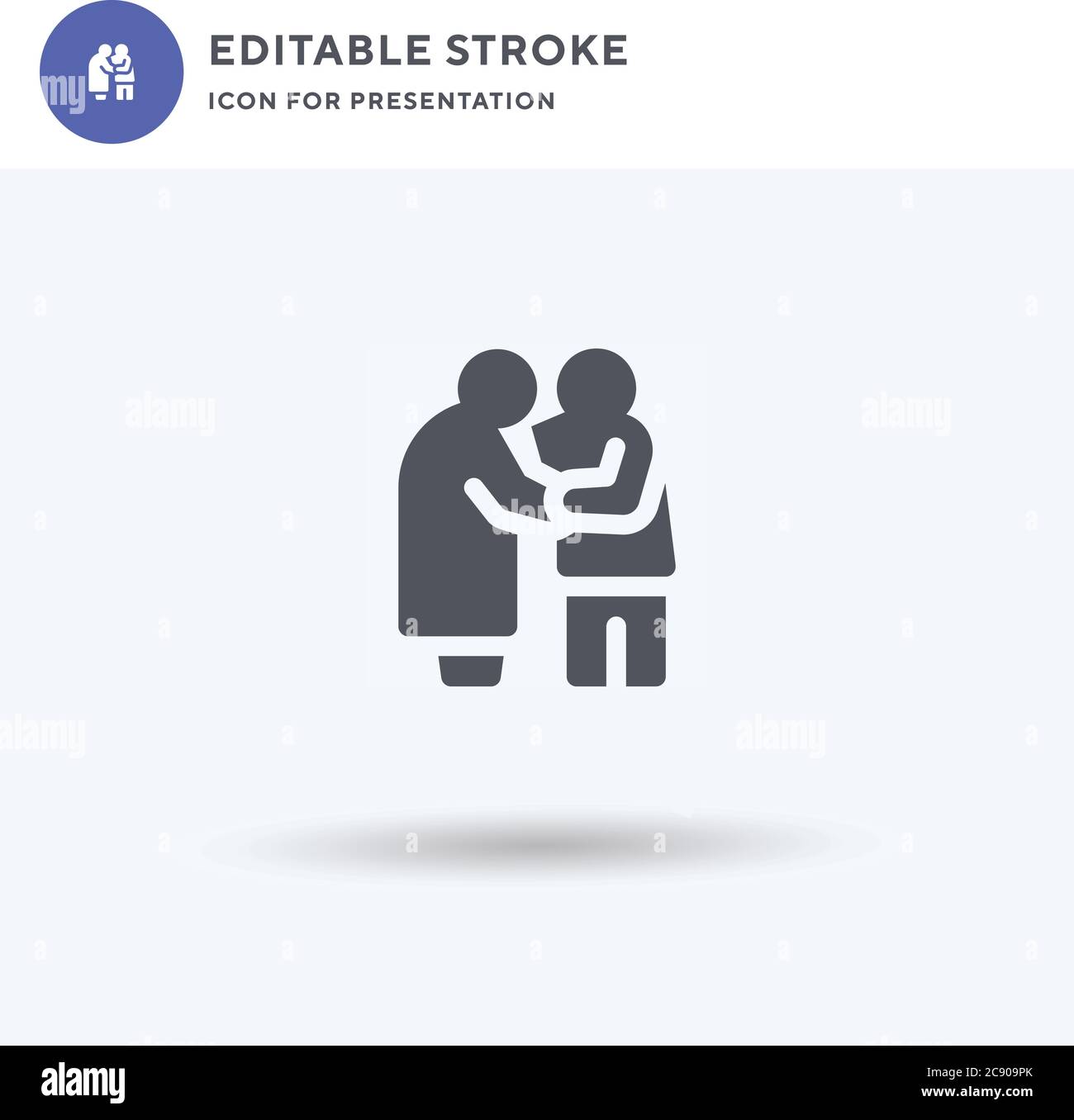 Doctor family disability Stock Vector Images - Alamy
