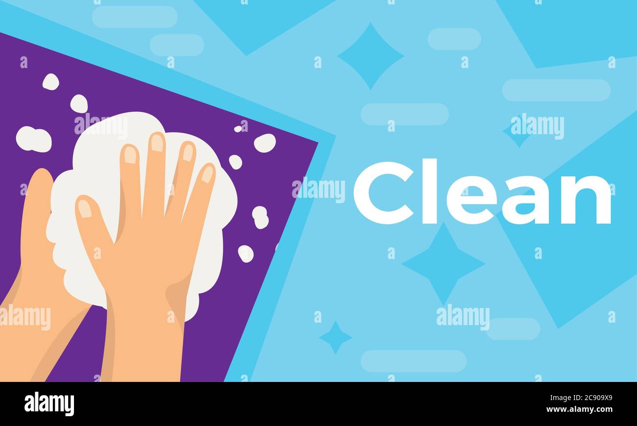 Hand washing banner. Hygiene and cleaning poster - Vector Stock Vector ...