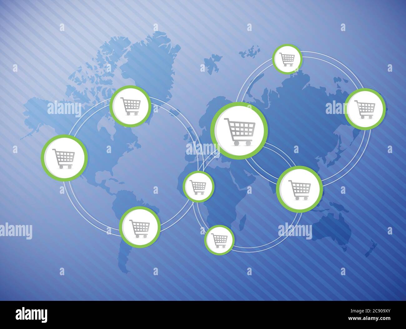 Retail destinations Stock Vector Images - Alamy