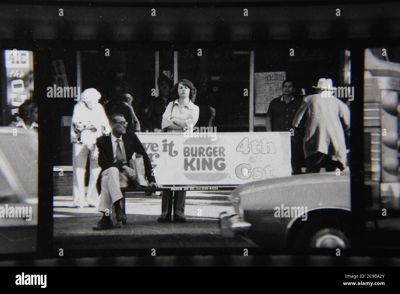 Fine 1970s vintage black and white photography of regular people ...