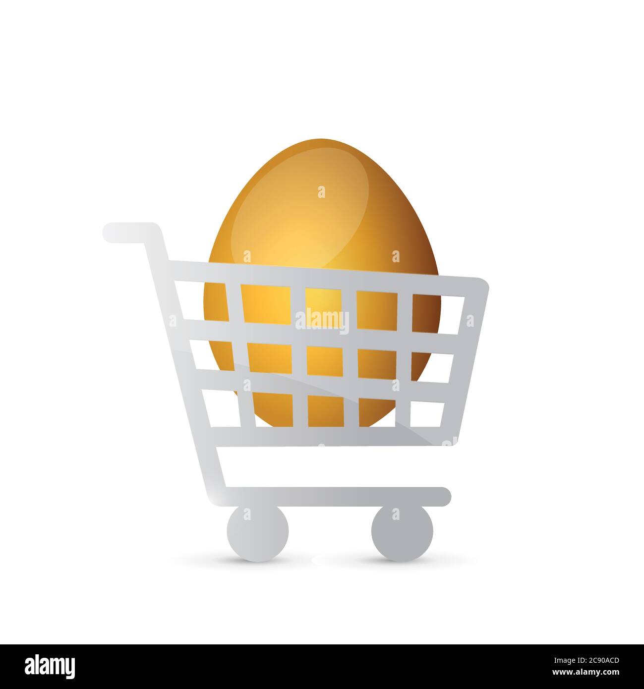 Grocery wagon Stock Vector Images - Alamy