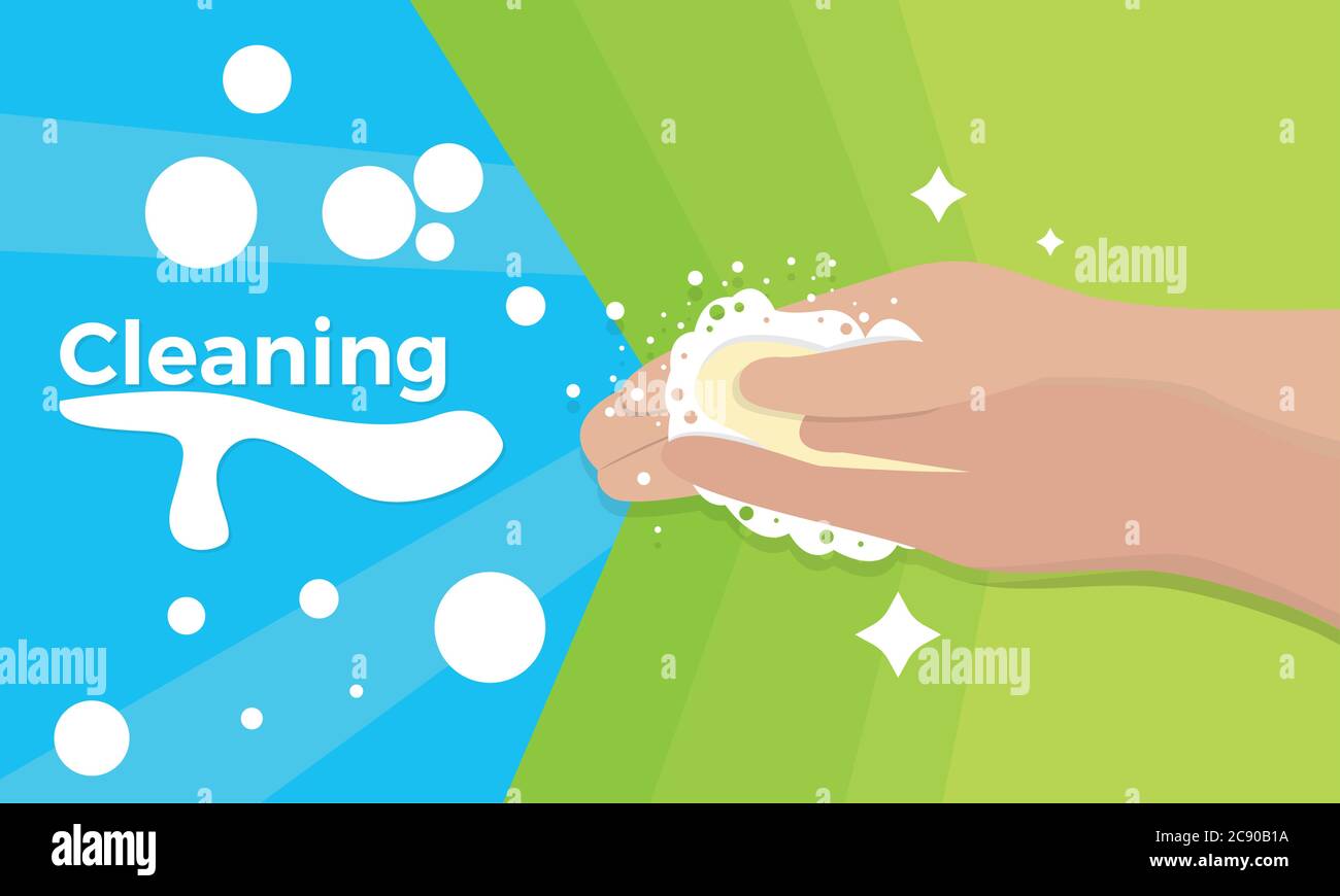 Hand washing banner. Hygiene and cleaning poster - Vector Stock Vector ...