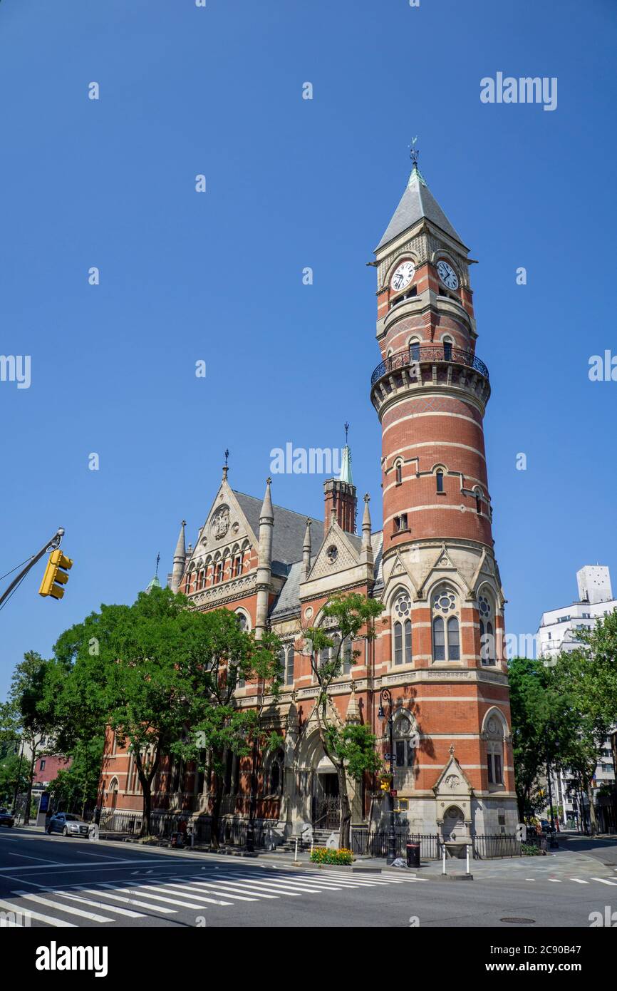 Jefferson Market Public Library, New York City, New York, USA Stock ...