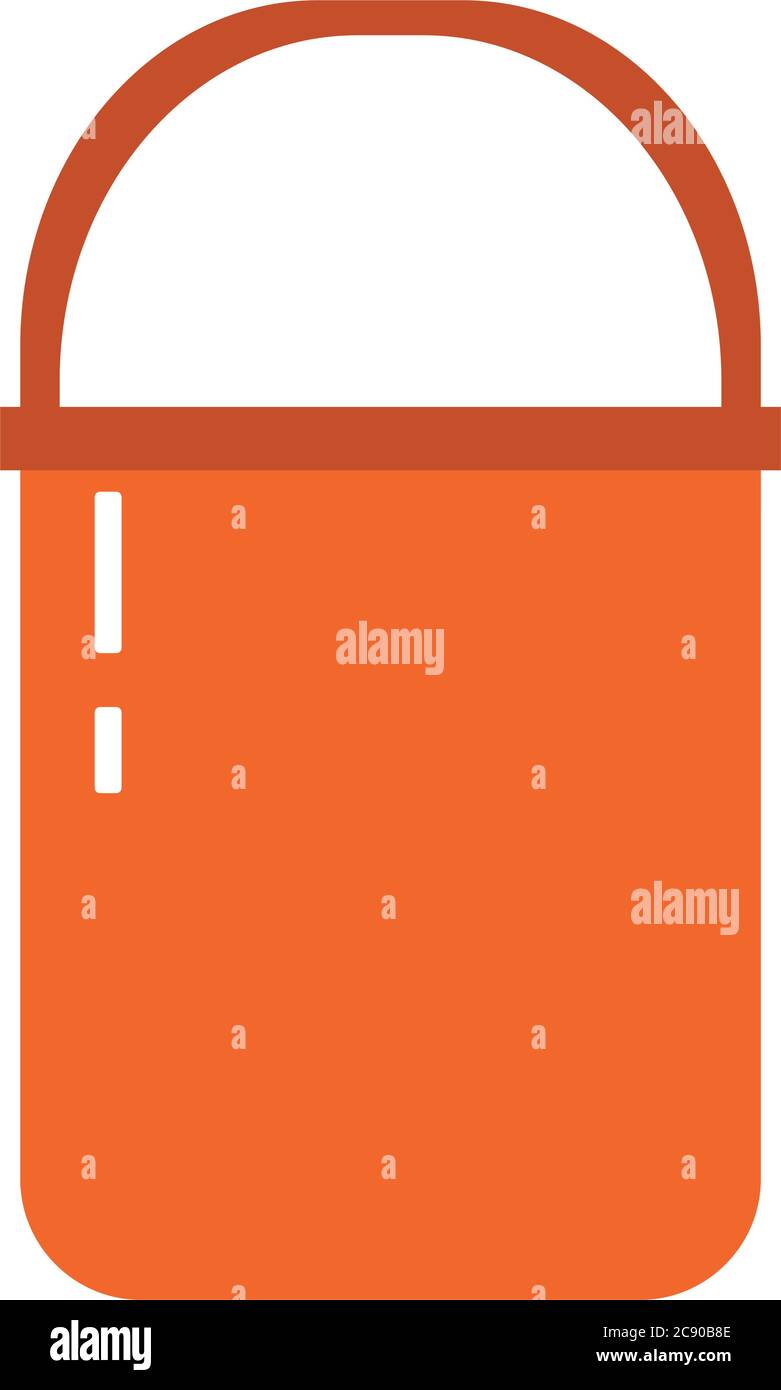 Bucket of orange Stock Vector Images - Alamy