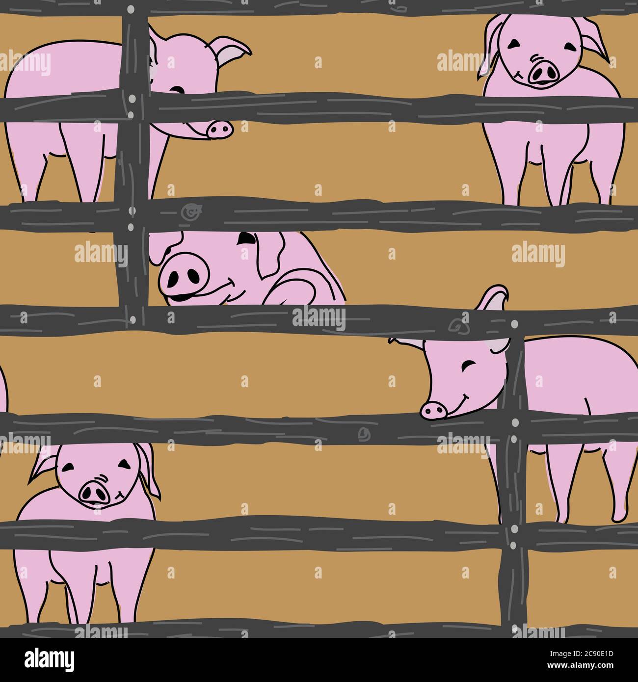 Animal farm cartoon pigs hi-res stock photography and images - Alamy