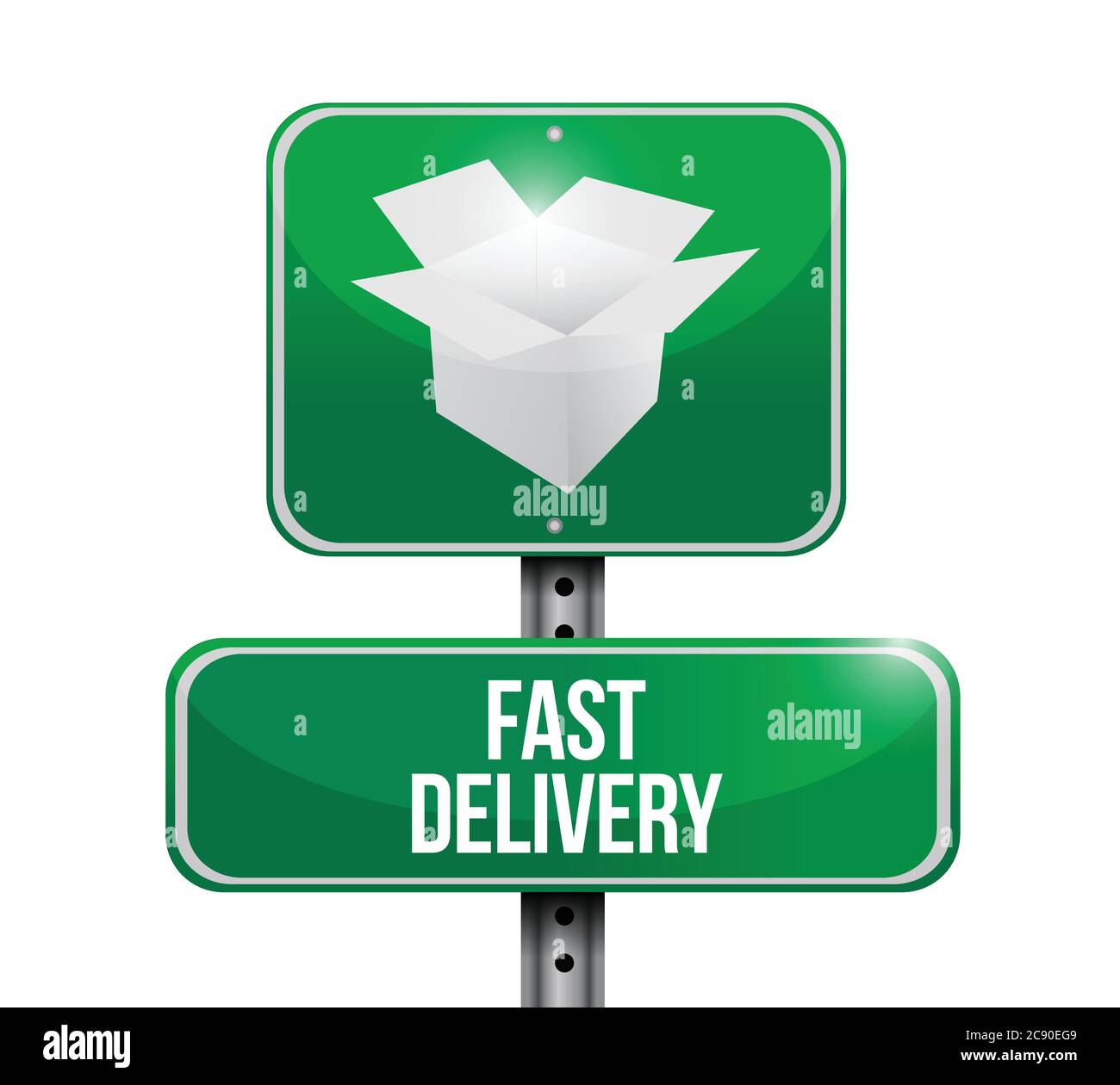 Shining a white car Stock Vector Images - Alamy