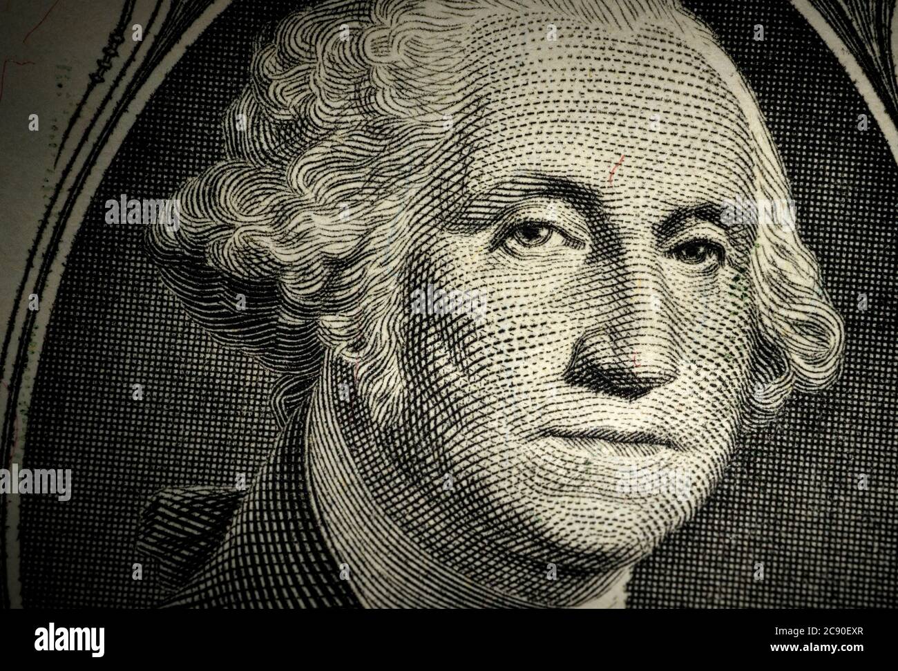 Portrait of George Washington Stock Photo - Alamy