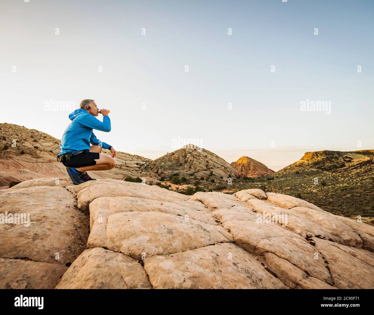 Crouching over hi-res stock photography and images - Alamy