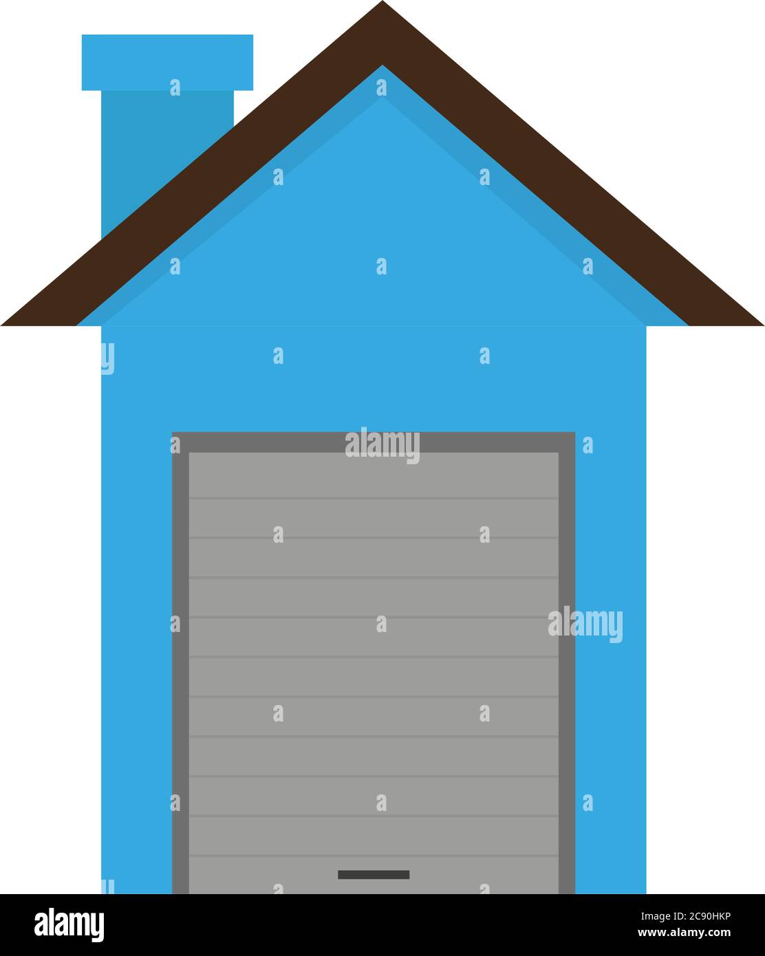 Residential house icon. Home building icon - Vector Stock Vector Image ...