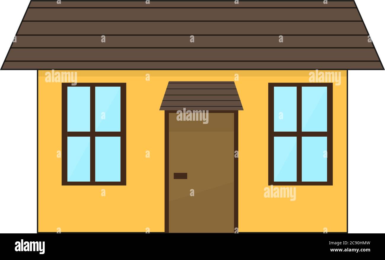 Residential house icon. Home building icon - Vector Stock Vector Image ...