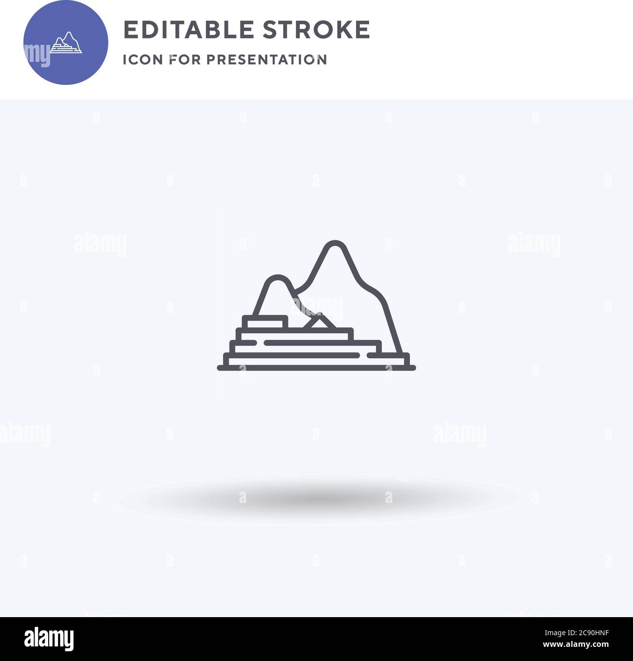 Machu picchu with llama Stock Vector Images - Alamy