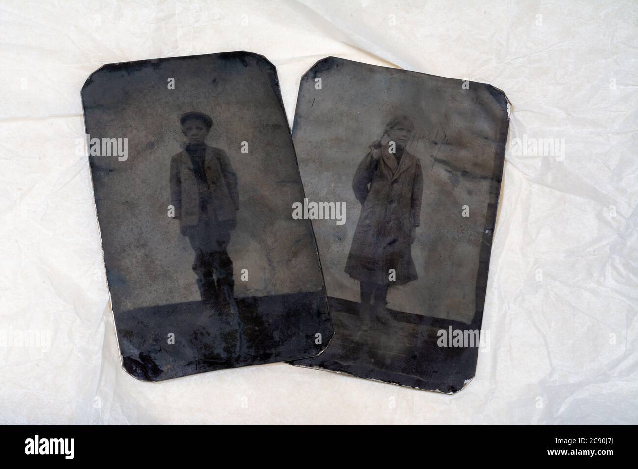 Tintype plate hi-res stock photography and images - Alamy