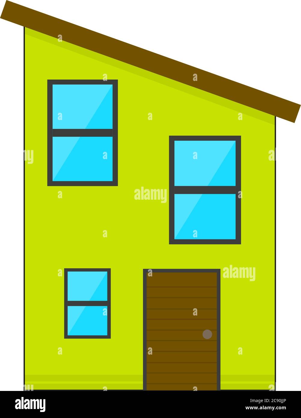 Residential house icon. Home building icon - Vector Stock Vector Image ...