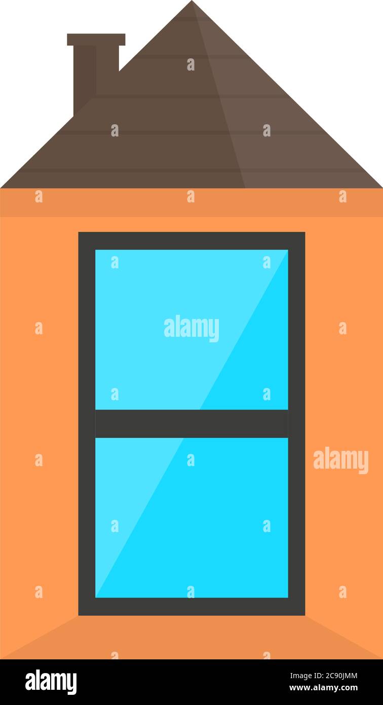 Residential house icon. Home building icon - Vector Stock Vector Image ...