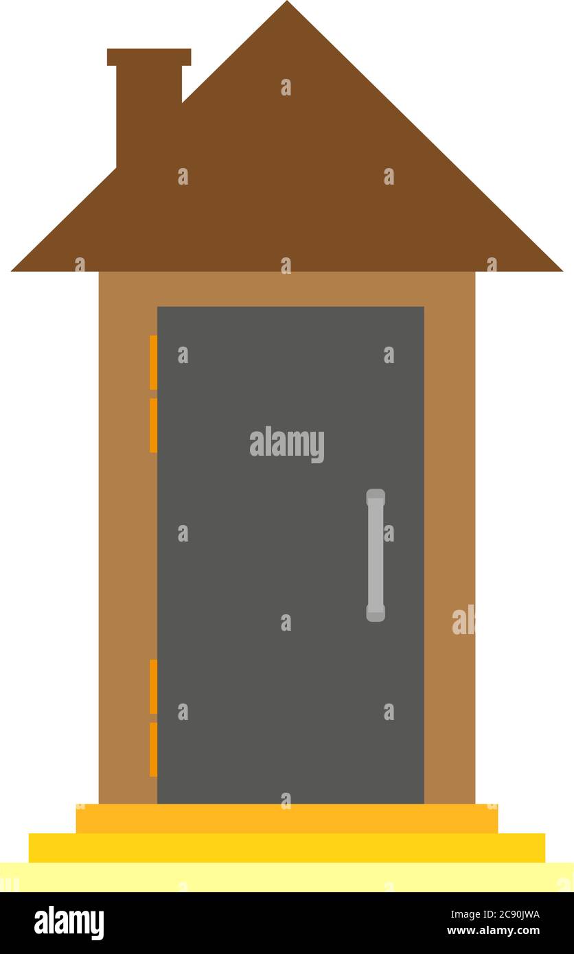 Residential house icon. Home building icon - Vector Stock Vector Image ...