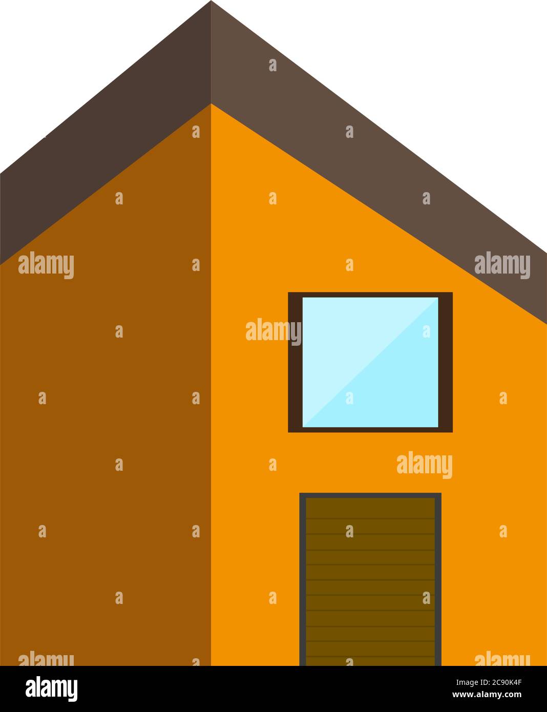 Residential house icon. Home building icon - Vector Stock Vector Image ...