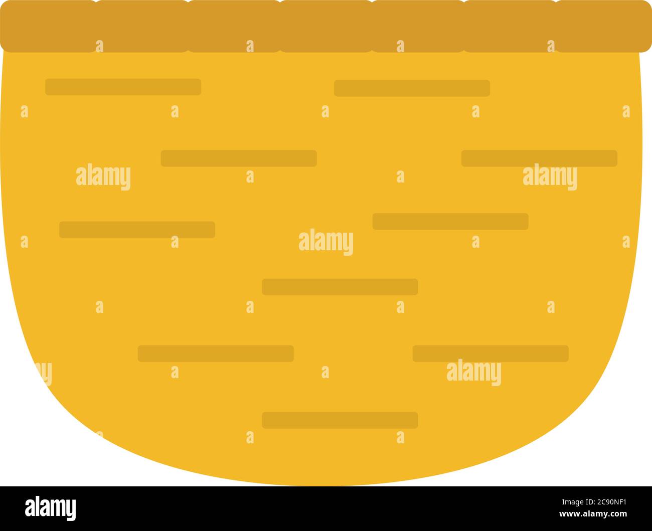 Shopping basket icon. Empty market basket icon - Vector Stock Vector ...