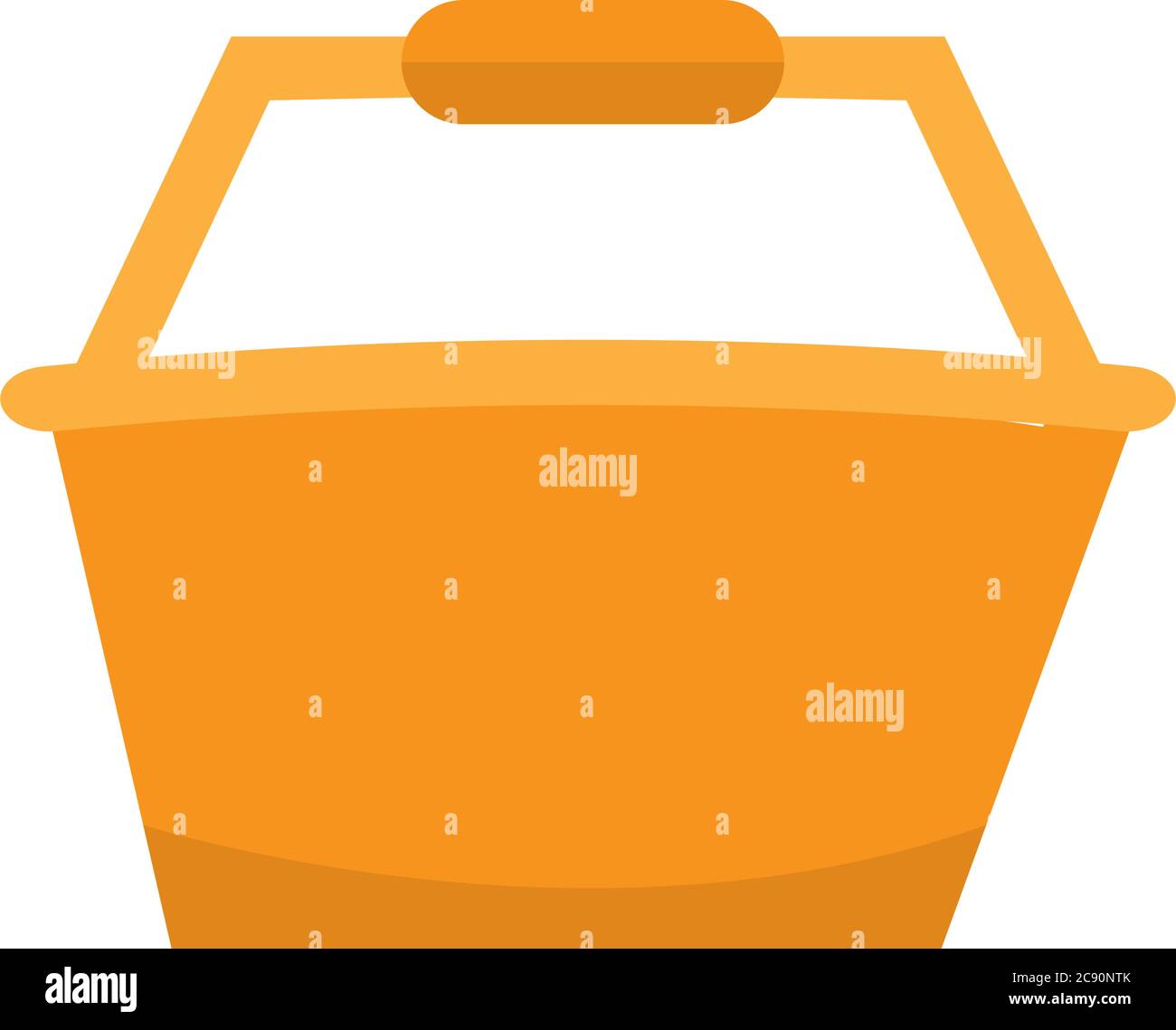 Shopping basket icon. Empty market basket icon - Vector Stock Vector ...