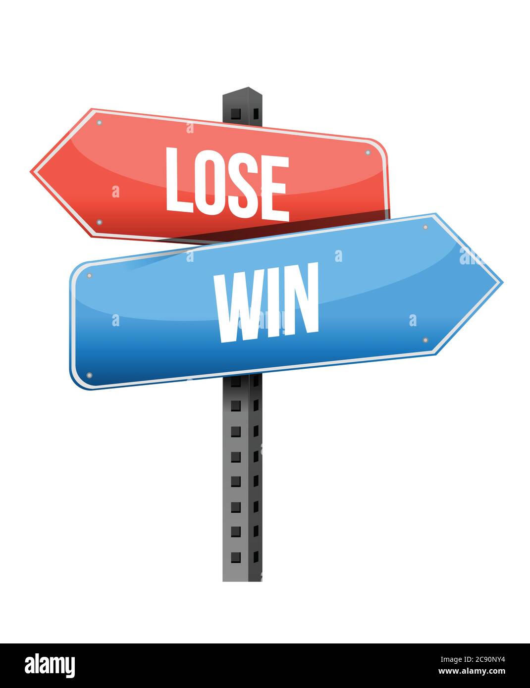 Choosing a winner Stock Vector Images - Alamy