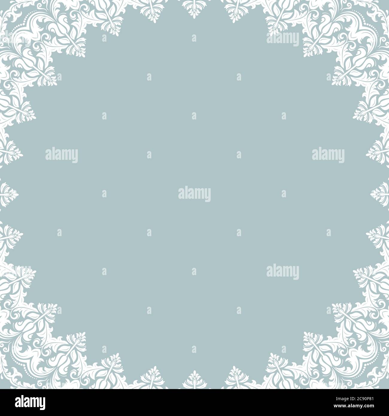 Floral Vector Fine Frame Stock Vector Image & Art - Alamy
