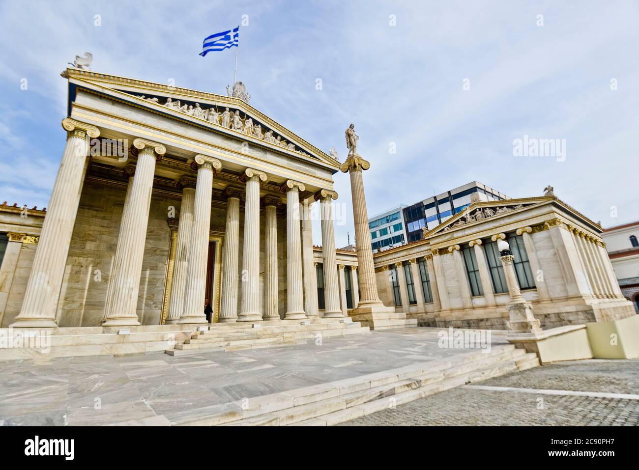 Academy of Athens, Greece Stock Photo - Alamy
