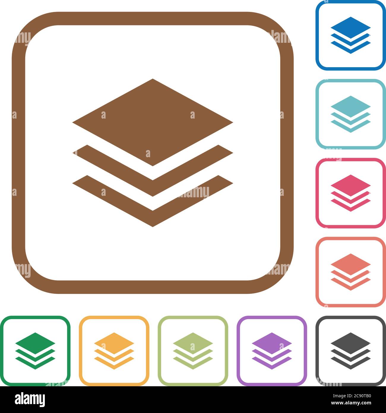 Overlapping squares background Cut Out Stock Images & Pictures - Alamy