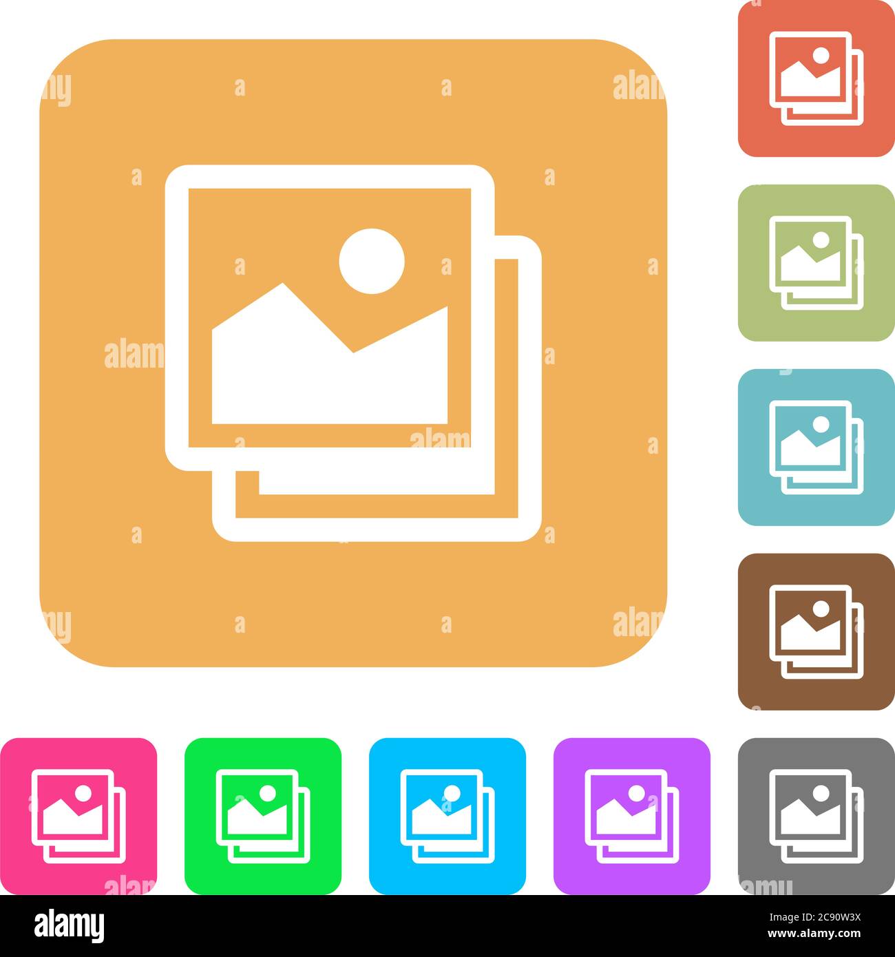 Photos squares Stock Vector Images - Alamy