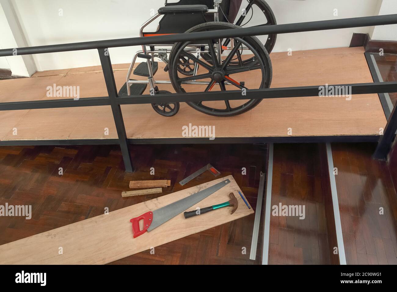 Wheelchair ramp house hi-res stock photography and images - Alamy