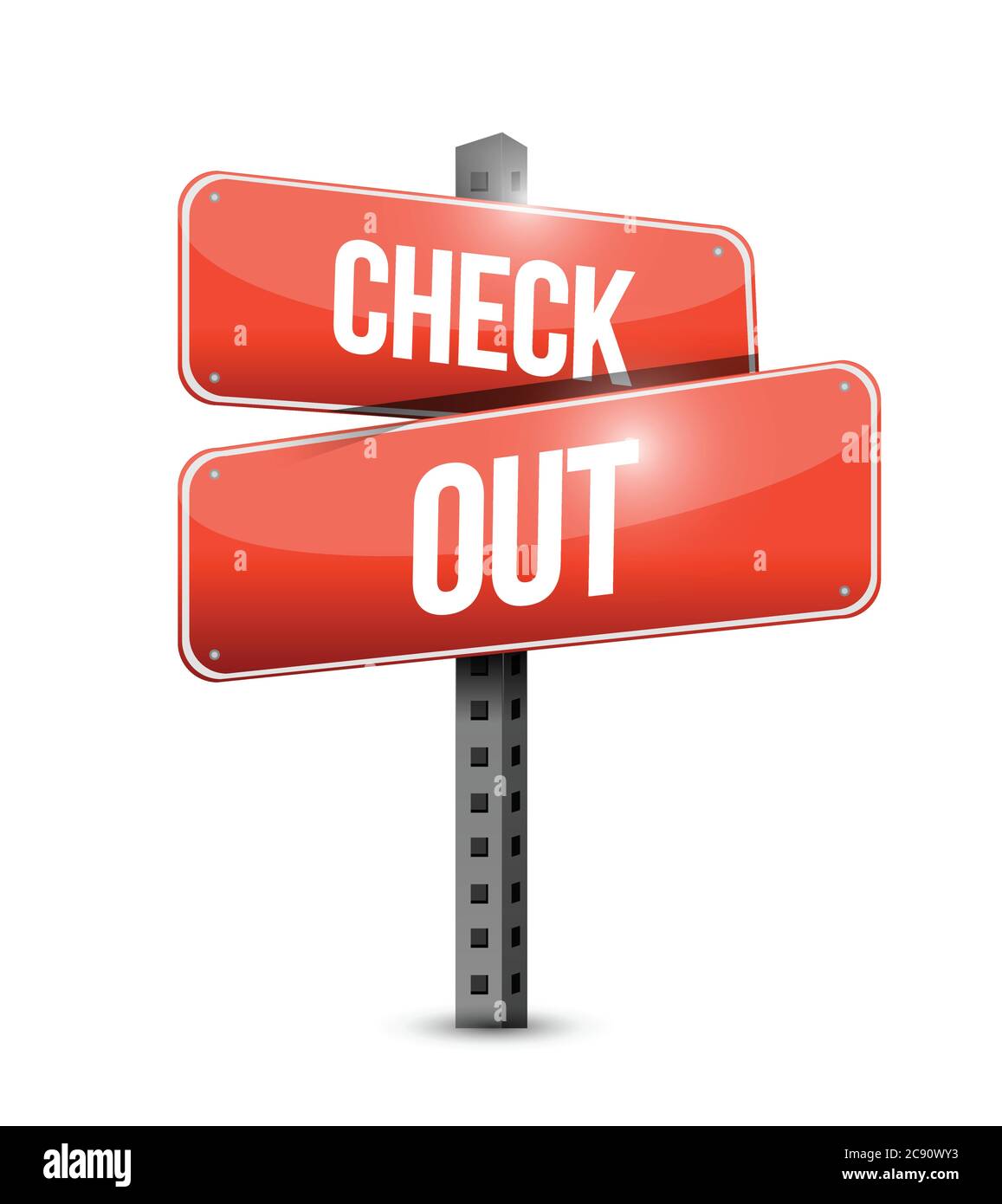 Check out red sign illustration design over a white background Stock ...
