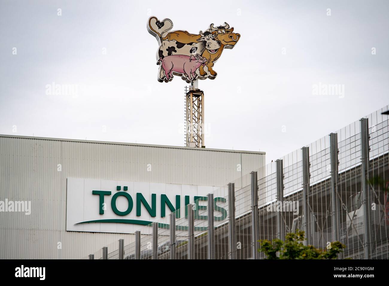 Head office of the Toennies group in Rheda-Wiedenbrueck on July 27 ...
