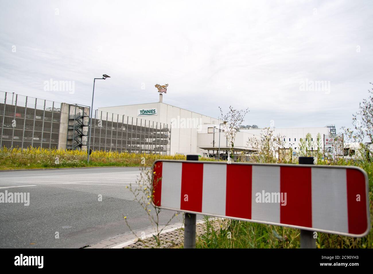 Head office of the Toennies group in Rheda-Wiedenbrueck on July 27 ...