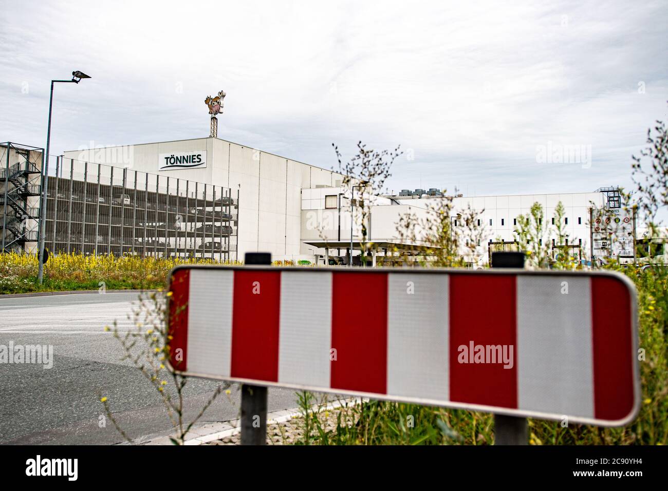 Head office of the Toennies group in Rheda-Wiedenbrueck on July 27 ...