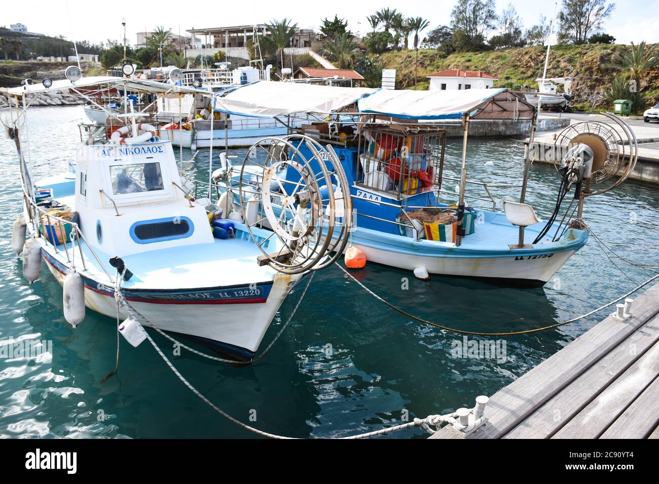 Mediterranean fishing boat hi-res stock photography and images - Alamy