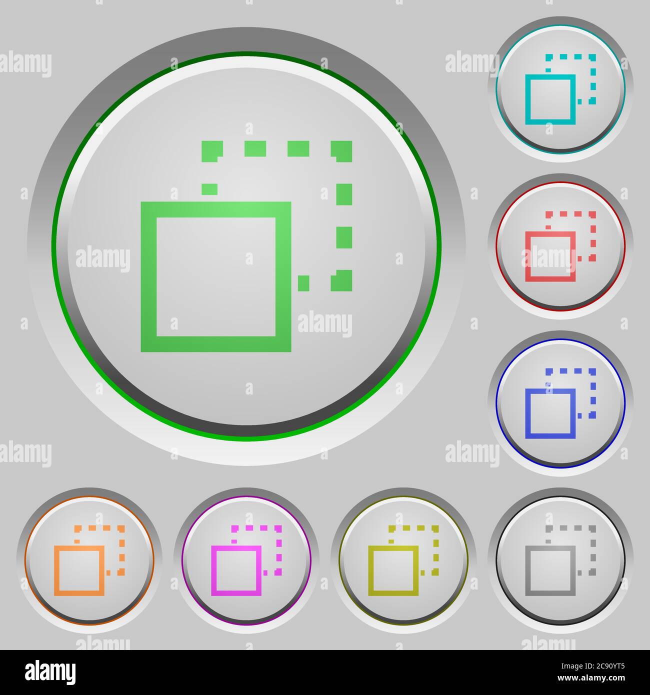 Push down stack Stock Vector Images - Alamy