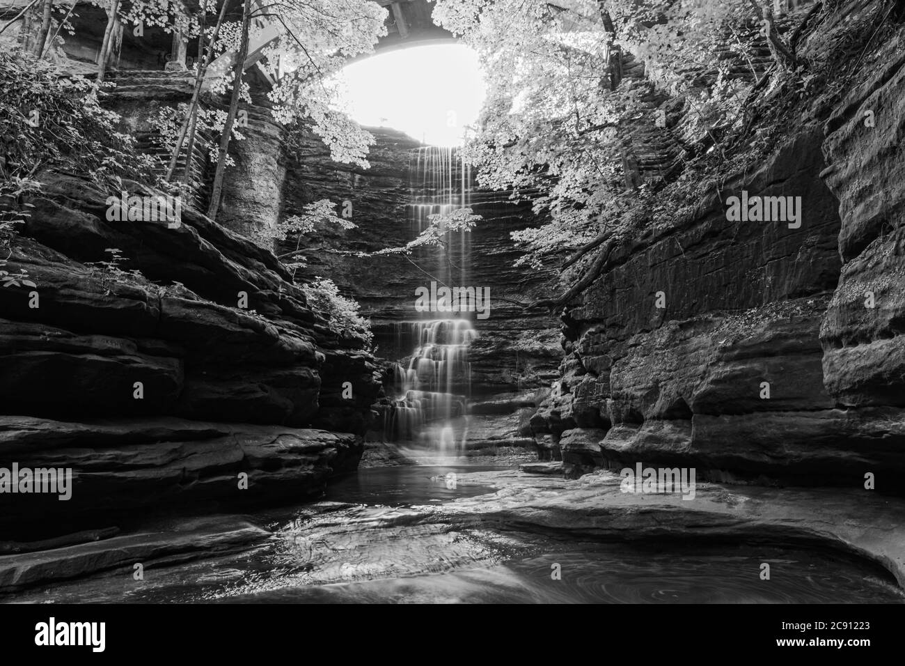 Matthiessen State Park Stock Photo - Alamy