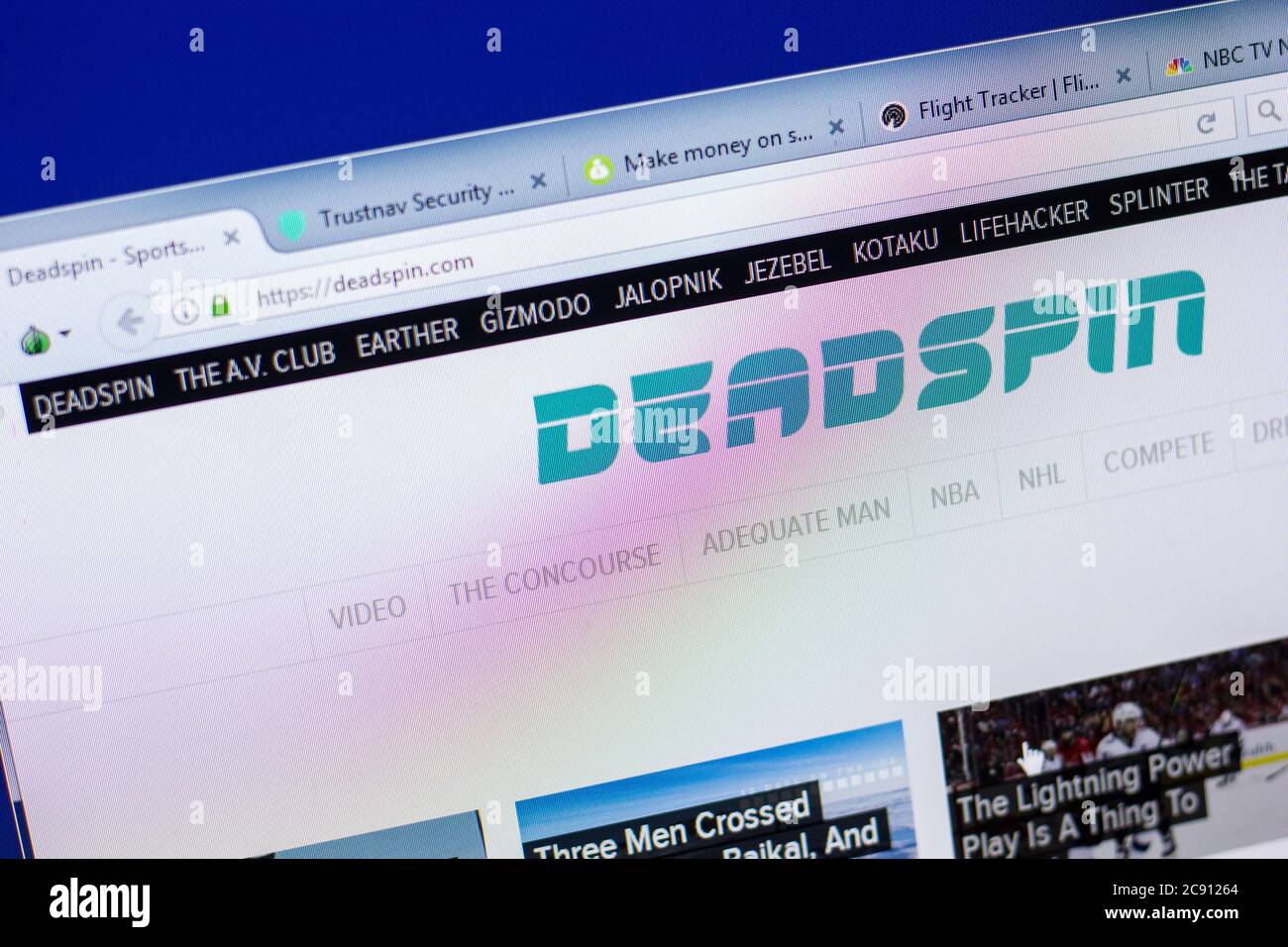 Deadspin hi-res stock photography and images - Alamy